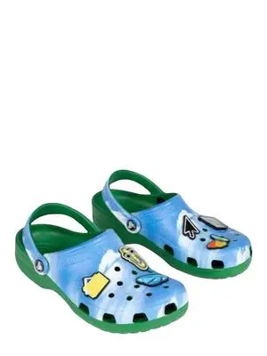 CROCS Classic Clog Microsoft 50th Anniversary Windows Xpin - Blue/green