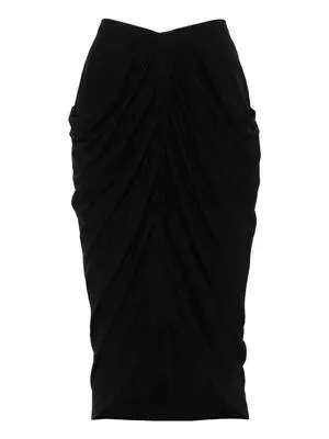 MARANT ETOILE Ilis Midi Skirt - Black