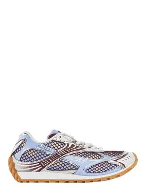 BOTTEGA  VENETA Orbit Lace-up Sneakers - Barolo/blue Bell