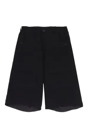 YOHJI YAMAMOTO POUR HOMME Padded Short Pants - Black
