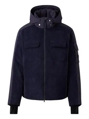 Bogner Cobe Corduroy Ski Jacket - Navy Blue