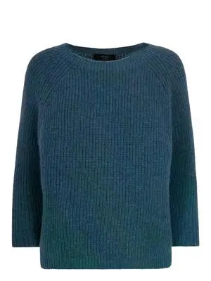 Max Mara Round-neck Sweater - Blue