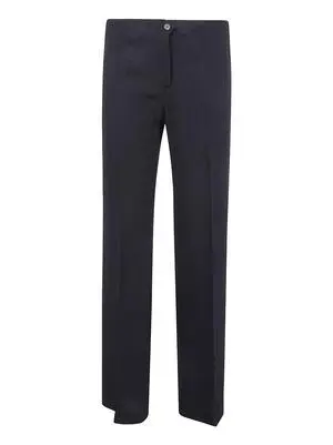 N°21 Low Waist Flared Pants - Black