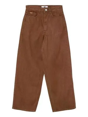 CHOCOOLATE Logo-patch Jeans - Brown