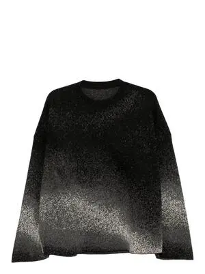 CROQUIS Patterned Jumper - Black
