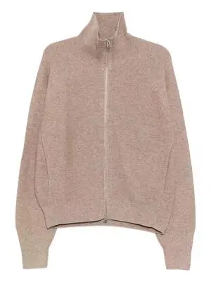 CROQUIS Turtle-neck Cardigan - Neutrals
