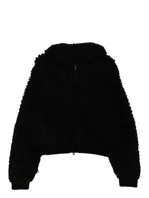 JNBY Cropped Zip Cardigan - Black