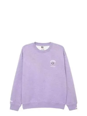 AAPE BY *A BATHING APE® Logo-patched Sweatshirt - Purple
