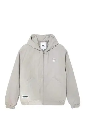 CHOCOOLATE Logo-embossed Jacket - Grey