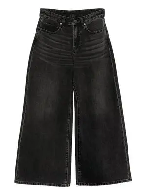 JNBY Extra-long Wide-leg Denim - Black