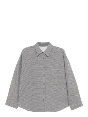 JNBY Collared Tweed Jacket - Grey
