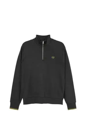 Fred Perry Logo-embroidered Sweatshirt - Grey
