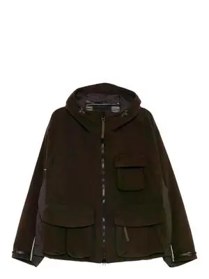 CROQUIS Loose Fit Hooded Jacket - Brown