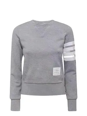 Thom Browne Loopback 4-bar Sweatshirt - Grey