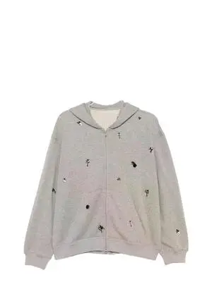 JNBY Sequin-embellished Hoodie - Grey