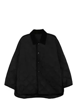 CROQUIS Collared Padded Jacket - Black