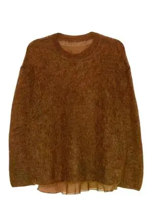 LESS Layered Top - Brown