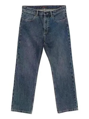 CROQUIS Cotton Straight Jeans - Blue