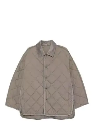 CROQUIS Collared Padded Jacket - Grey
