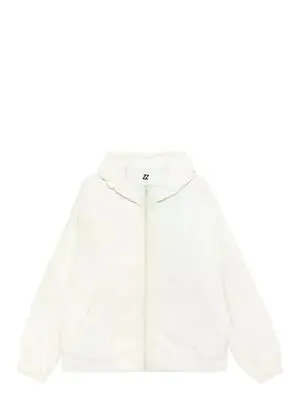 Izzue Logo-embroidered Jacket - Neutrals