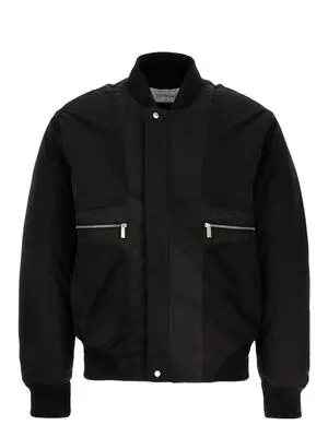 Off-White Zip Bomber Jacket - Black