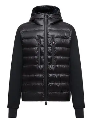 Moncler Padded Zip-up Hoodie - Black