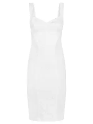 Dolce & Gabbana Corset Bustier Dress - White