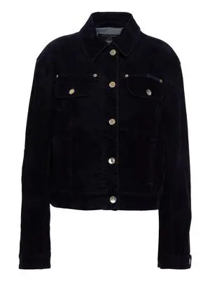 DOLCE & GABBANA Cotton-Blend Velvet Jacket
