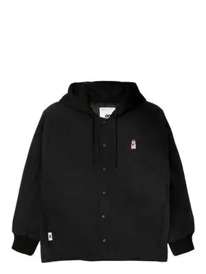 CHOCOOLATE Graphic-embroidered Jacket - Black