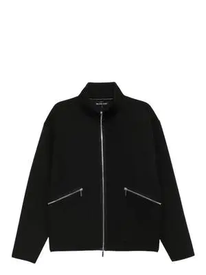 Michael Kors Logo-plaque Jacket - Black