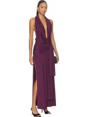 Superdown Arwen Maxi Dress - Plum