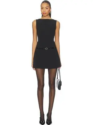 white christmas dresses Louella Flare Mini Dress – honey