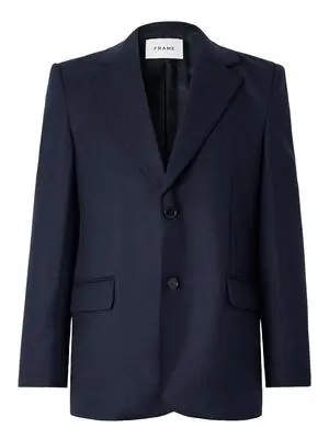 FRAME Wool-twill Suit Jacket - Blue