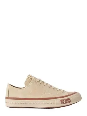 Visvim Skagway Lo Suede Sneakers Neutrals