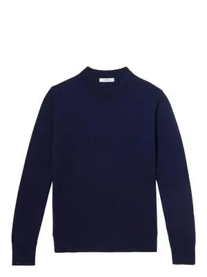 Mr P. Curtis Cashmere Sweater Blue