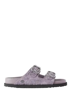 BIRKENSTOCK Arizona Velvet Sandals - Purple