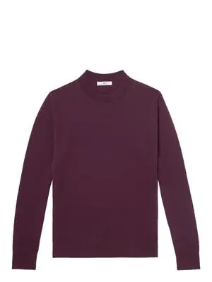 Mr P. Curtis Cashmere Sweater Burgundy