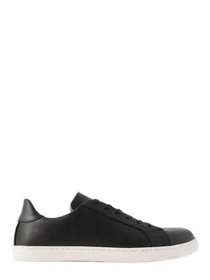 George Cleverley Jack Iii Full-grain Leather Sneakers - Black