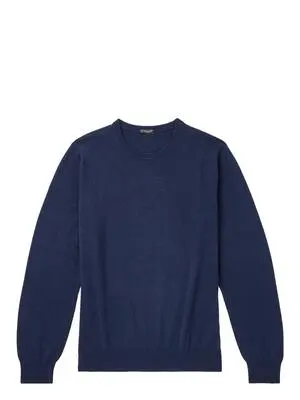 Rubinacci Cashmere Sweater - Blue