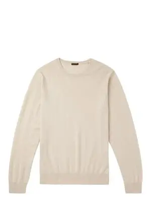Rubinacci Cashmere Sweater - Neutrals