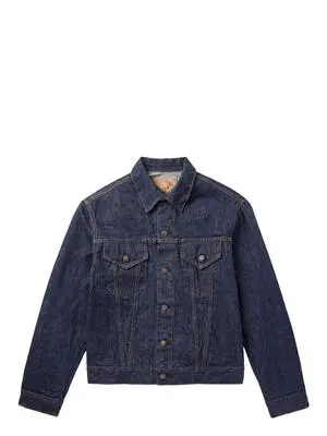 ORSLOW Type Denim Trucker Jacket - Blue