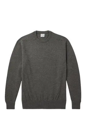 ORSLOW Wool Crewneck Sweater Gray