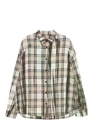 JUUN.J Plaid Shirt - Neutrals