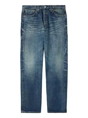 HUMAN MADE Future Straight-leg Selvedge Jeans - Blue