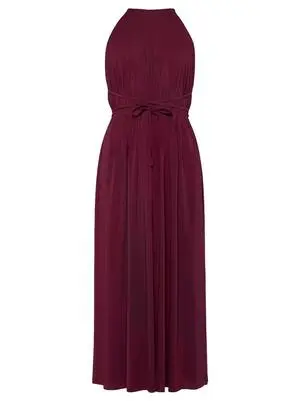 ERES Ines Halterneck Long Dress - Purple
