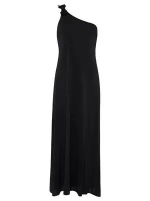 ERES One-shoulder Maxi Dress - Black