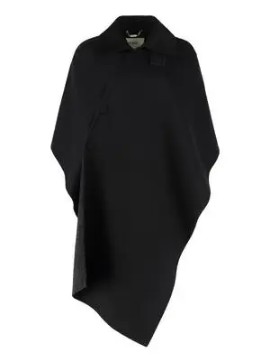 Fendi Wool Cape - Black