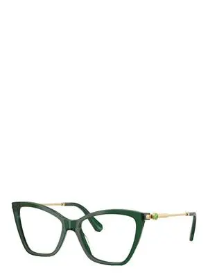 SWAROVSKI Sk2051 Eyeglasses - Transparent Green