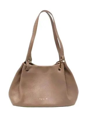 AGNÈS B. Logo-print Tote Bag - Neutrals