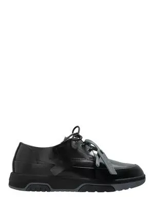 Off-White Panelled Lace-up Sneakers - Black